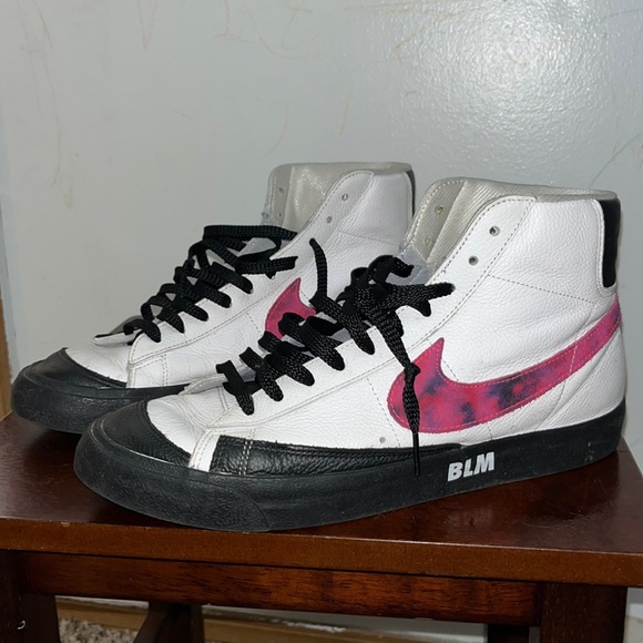 Nike | Shoes | Blm Limited Edition Nike Blazer Mid 77 Vintage | Poshmark